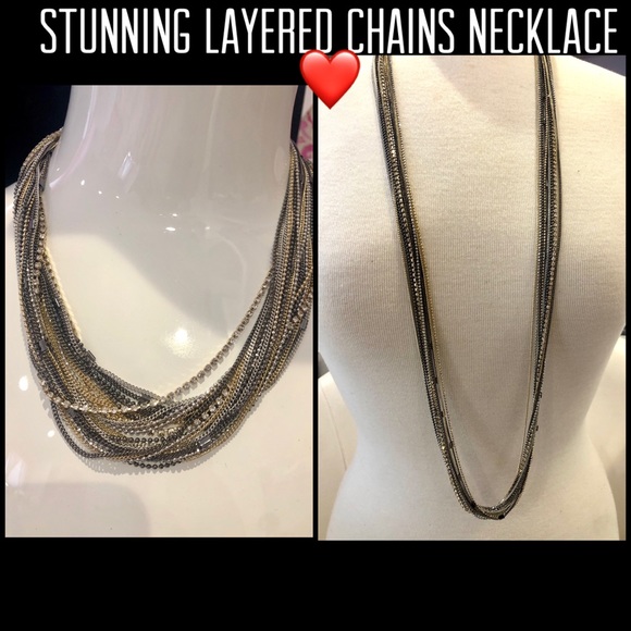 ZokyDoky | Jewelry | Mixed Metals Multi Color Long Chain ...